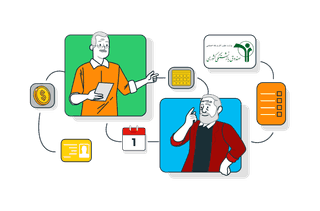مشاهده و دریافت فیش حقوقی بازنشستگان کشوری و فرهنگیان